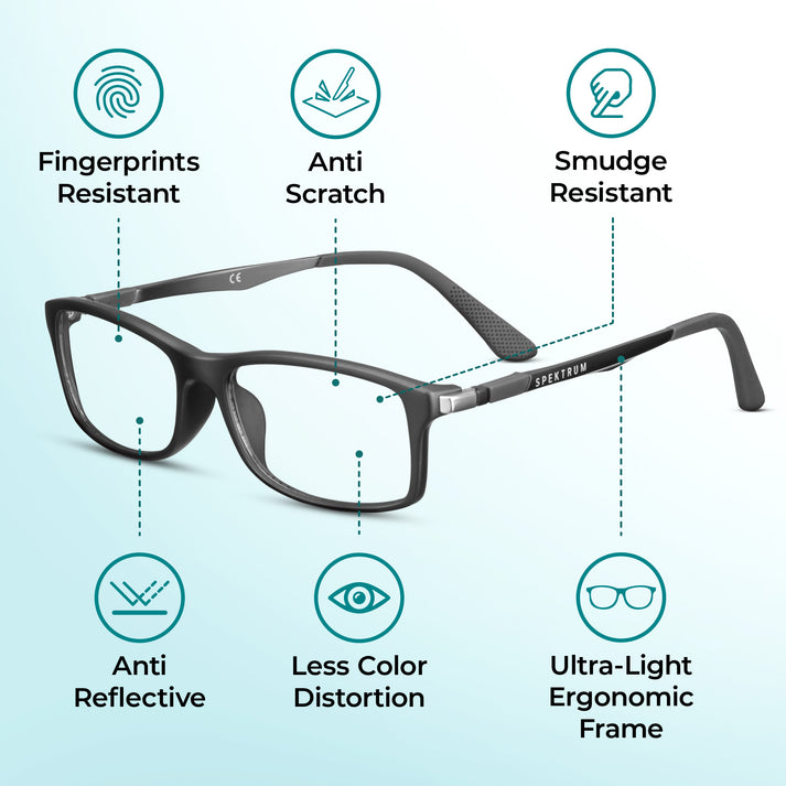Blue Light Blocking Glasses- PROSPEK Dynamic – Spektrum Glasses